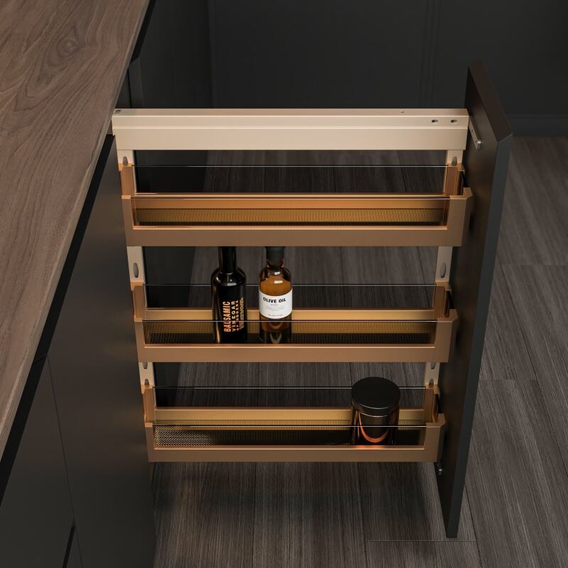 Side Mount Pullout | Crystal Gold Series